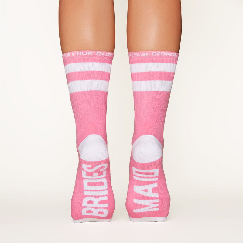 Brides Maid Bridesmaids Socks - Fun Arthur George Wedding Socks by Rob ...